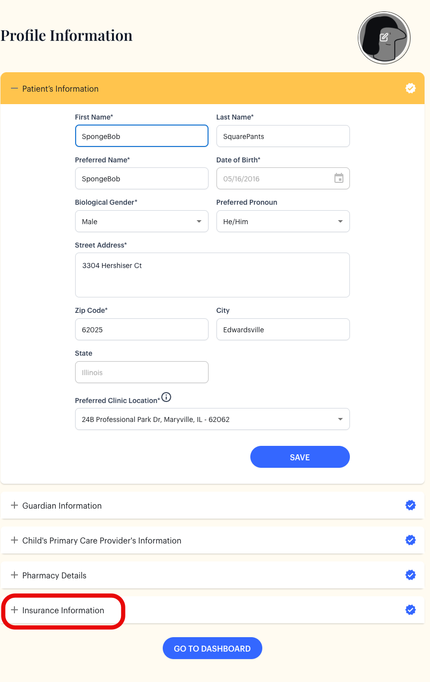 How to update your insurance details on MindWeal app